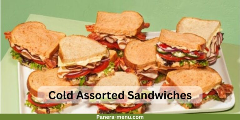 Panera Sandwiches Menu With Prices 2024 - Panera Menu
