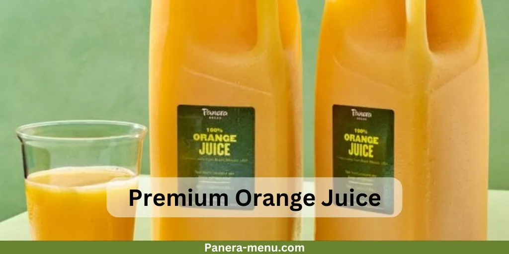 Panera Bread Drink Menu 2025