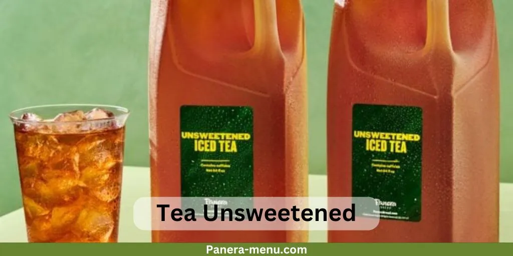 Panera Bread Drink Menu 2025