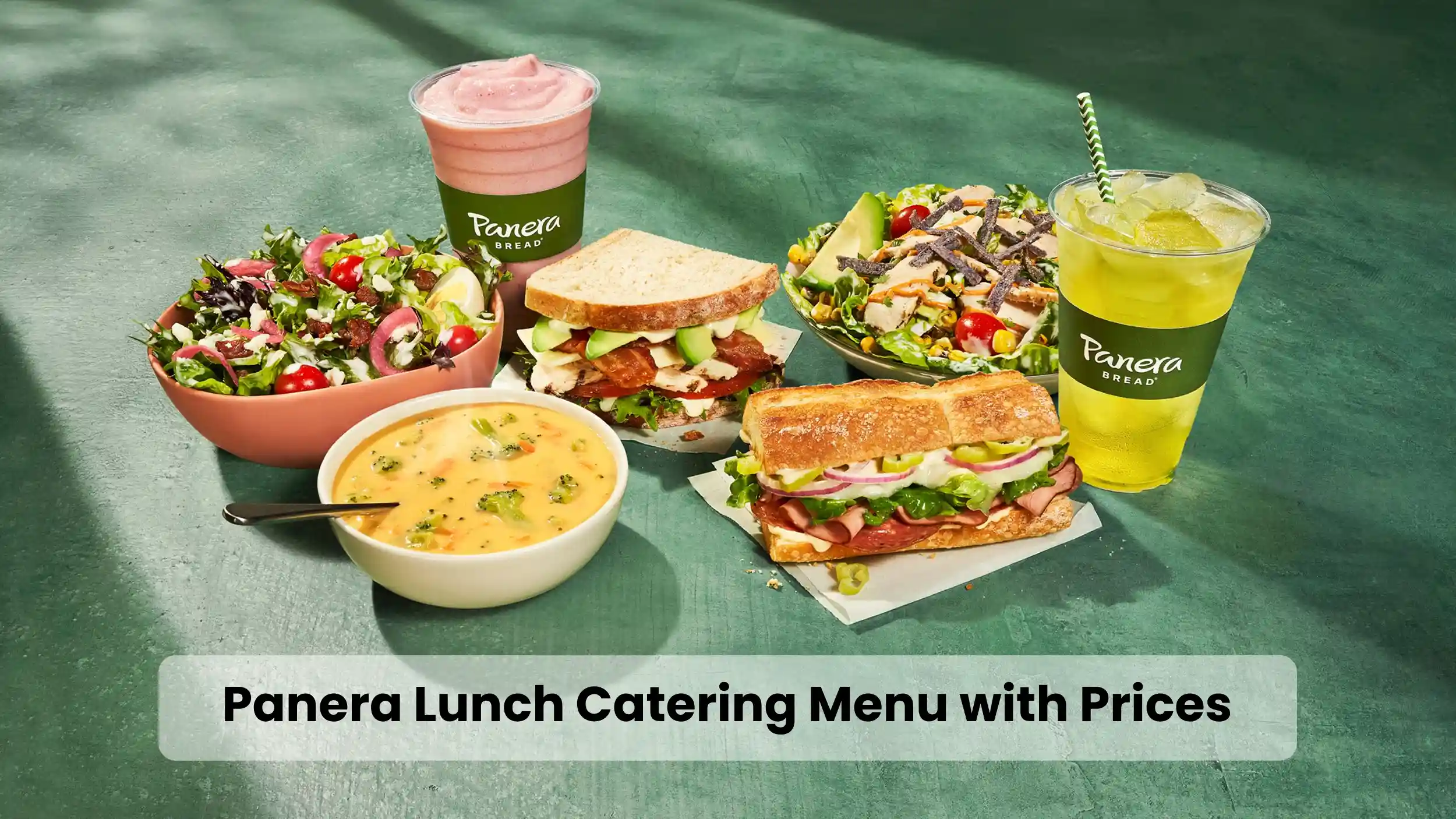 Panera Lunch Catering Menu with Prices and Pictures 2025 Full Guide